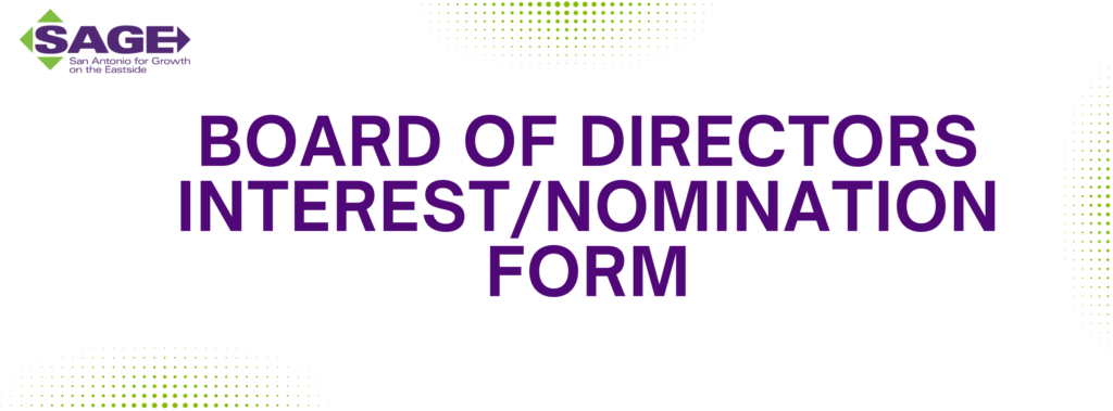 Information about the Potential Board Member